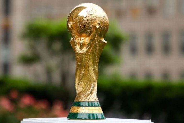 FIFA unveils golden trophy in collaboration with Tiffany and Co ...